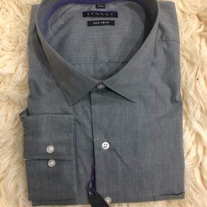 DXL | Shirts | Big And Tall Synergy Dress Shirt | Poshmark